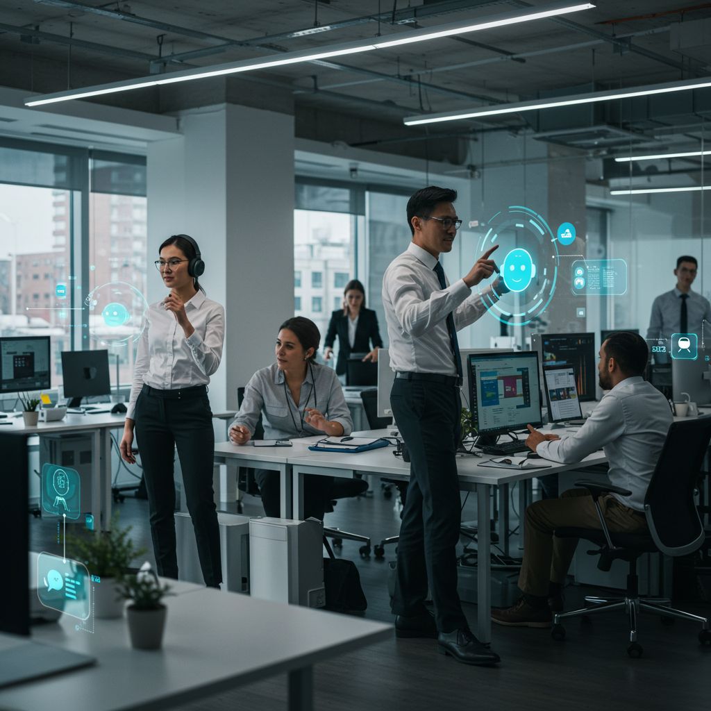 Revolutionize Your Workplace with AI Communication - Graphic Eagle