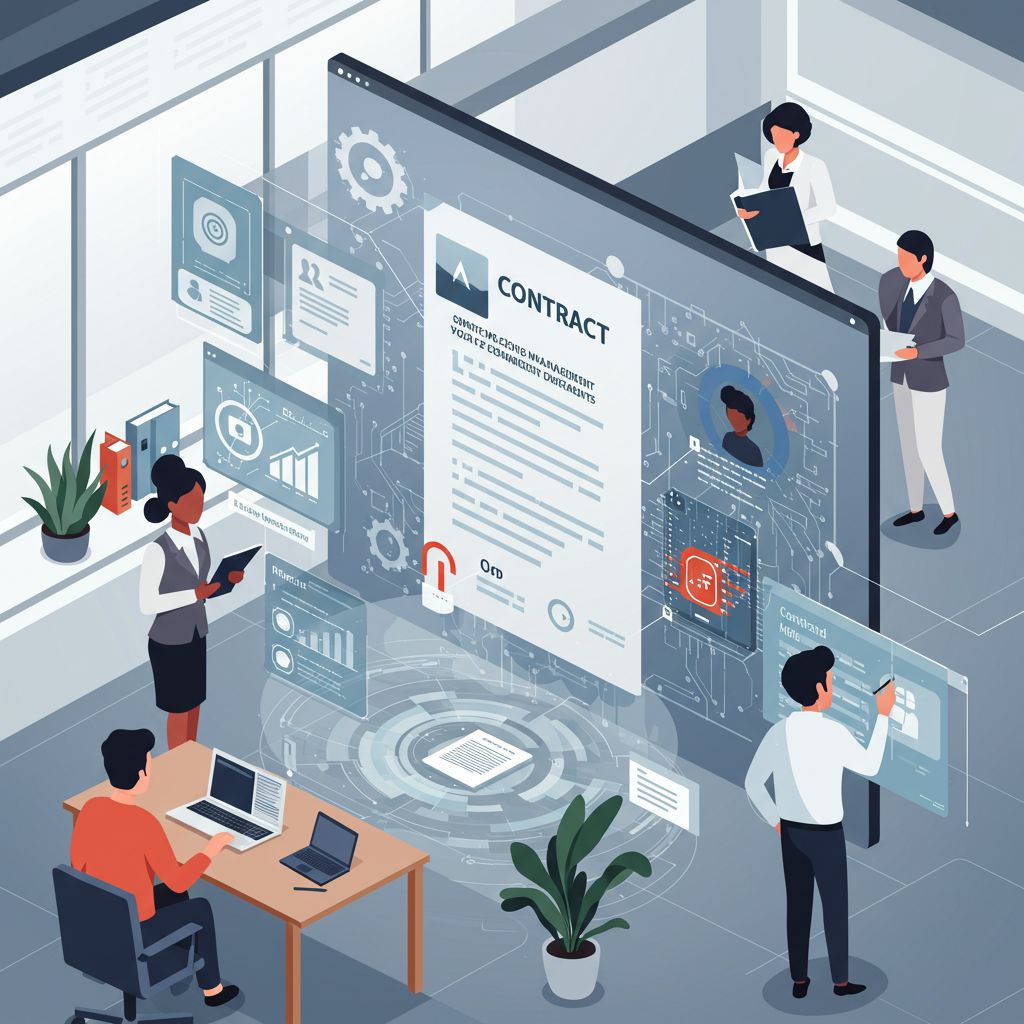 Revolutionizing Contract Management with AI Enhancements - Graphic Eagle