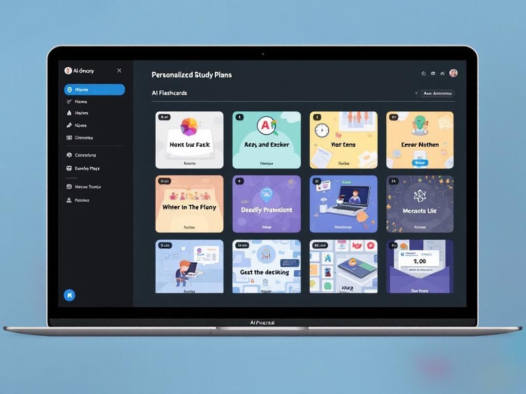 Boost Your Learning Ai Flashcards Personalized Study Plans Graphic
