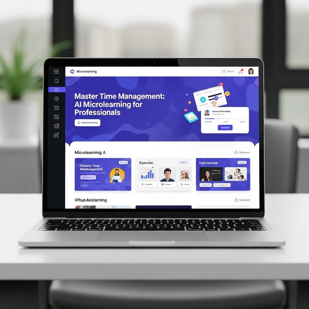Master Time Management with AI Microlearning - Graphic Eagle