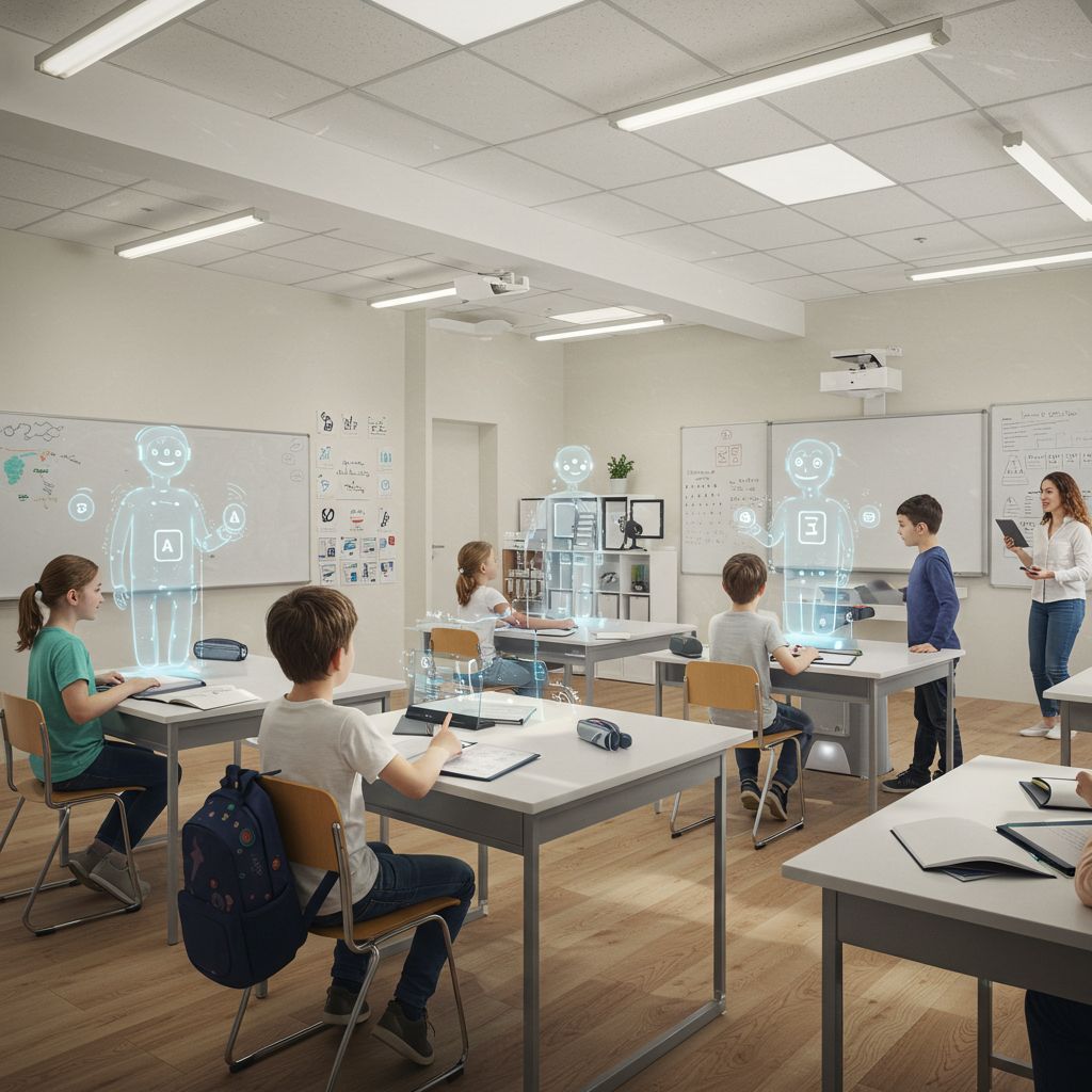 Revolutionizing Classrooms with AI Teacher Assistants - Graphic Eagle