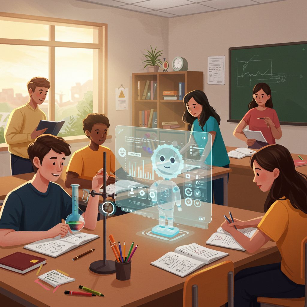 Enhance Learning with AI Teachers’ Assistants - Graphic Eagle