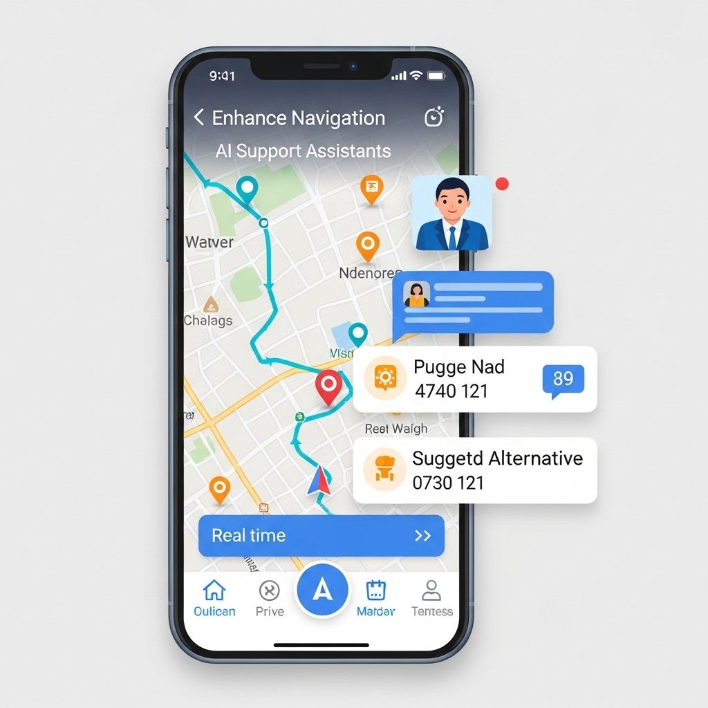 Enhance Navigation with AI Support Assistants - Graphic Eagle