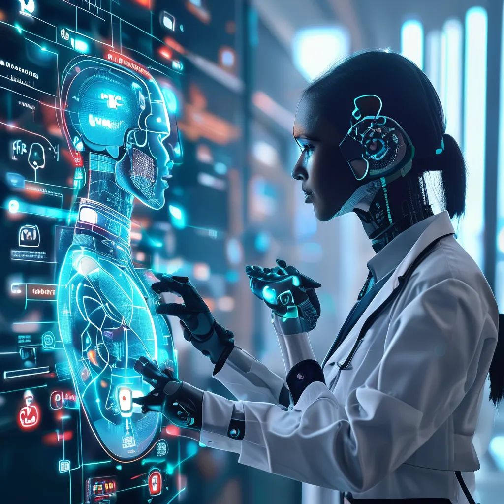 Revolutionizing Healthcare with AI Assistants - Graphic Eagle