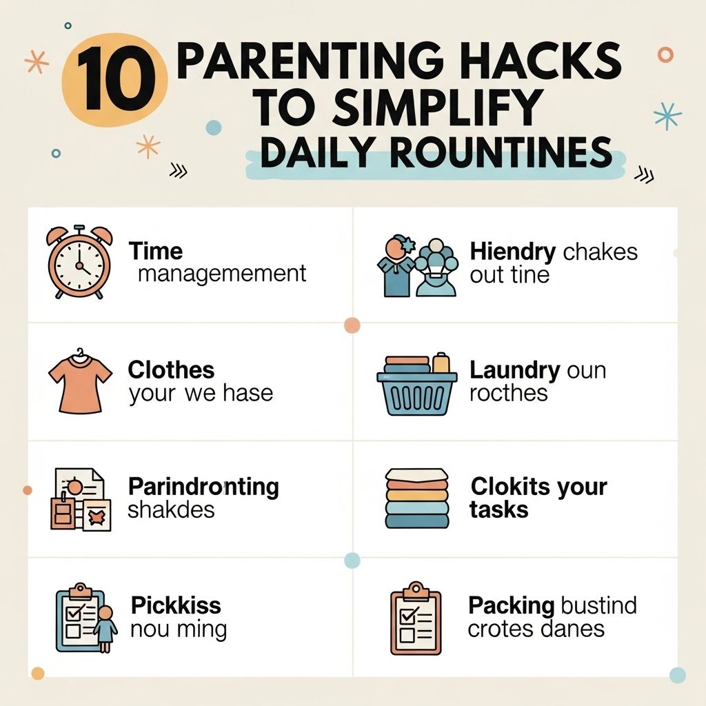 10 Parenting Hacks to Simplify Your Daily Routines - Graphic Eagle