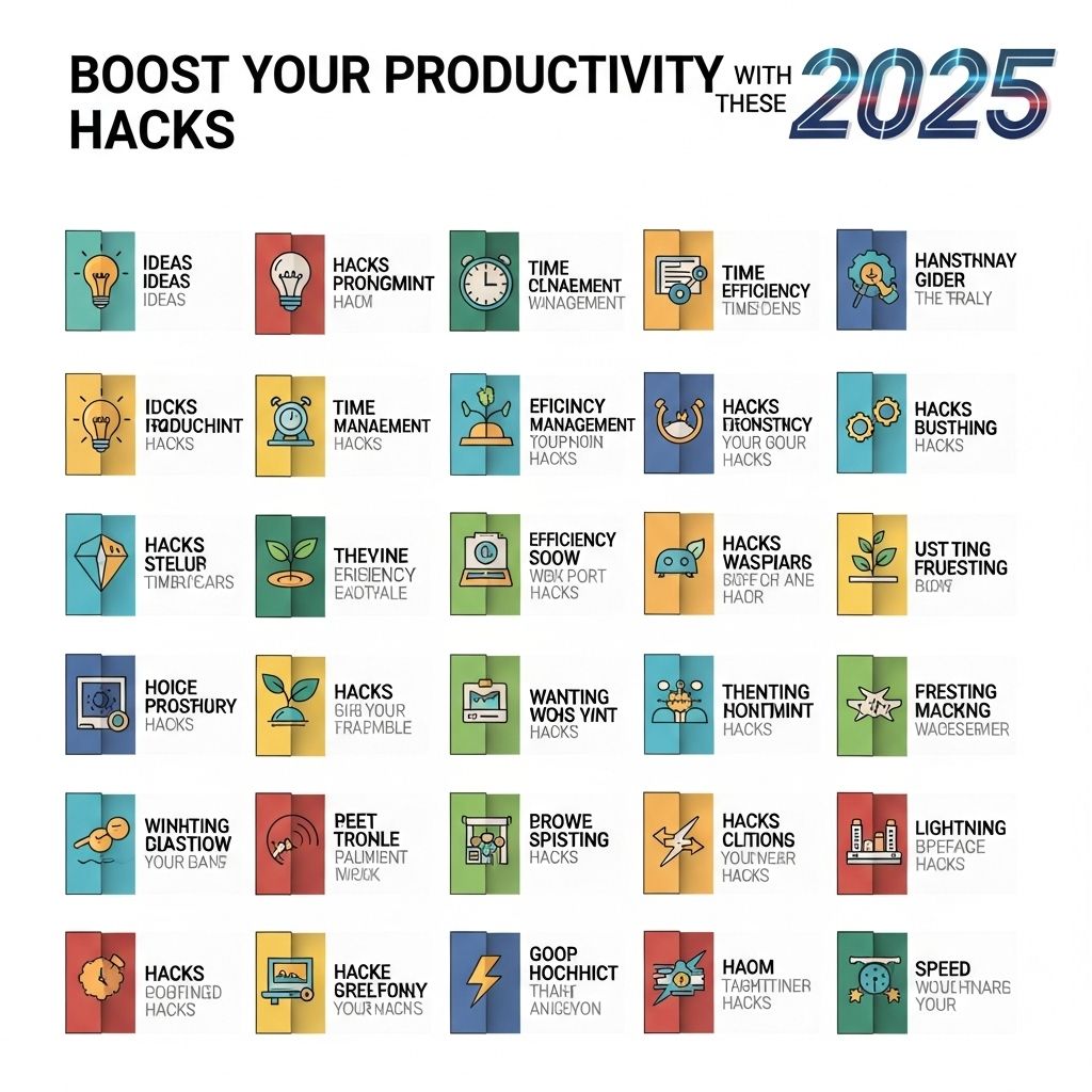 Boost Your Productivity with 2025 Hacks - Graphic Eagle