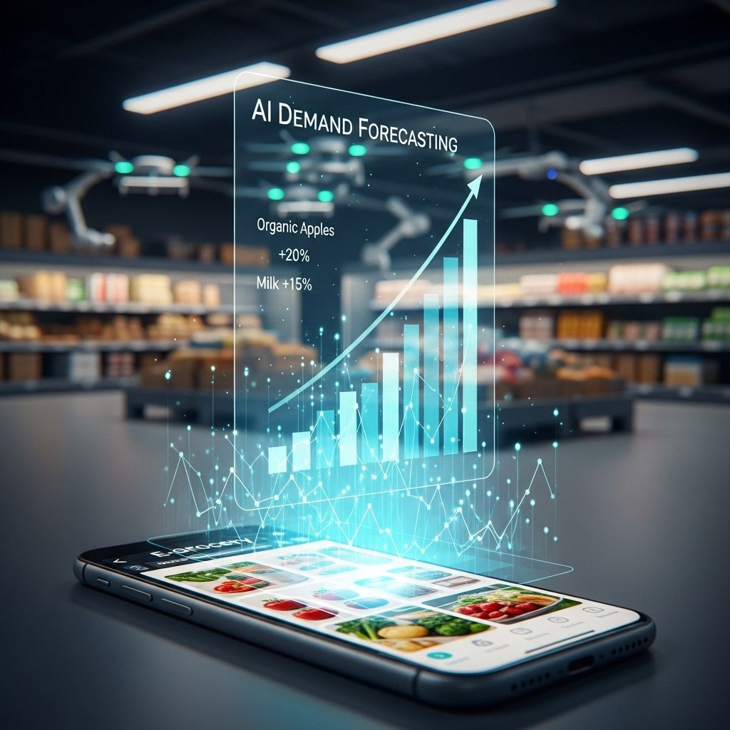Revolutionize E-Grocery with AI Demand Forecasting - Graphic Eagle