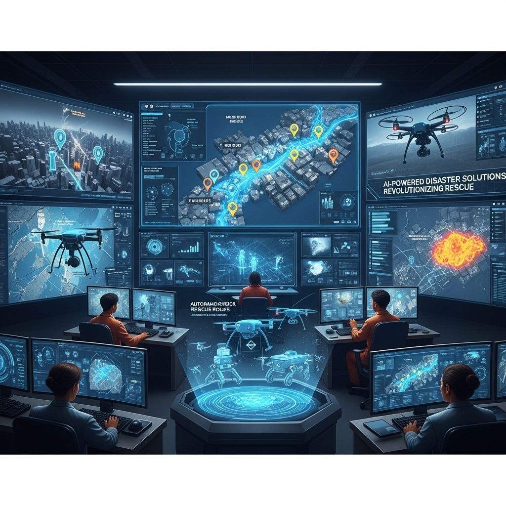 Revolutionizing Rescue with AI-Powered Disaster Solutions - Graphic Eagle