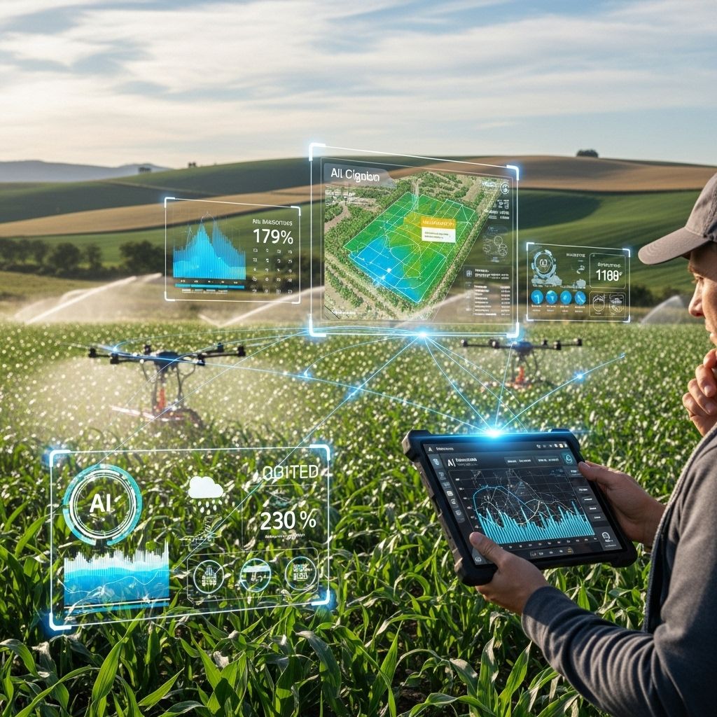 Revolutionizing Farming with AI-Driven Irrigation Solutions - Graphic Eagle