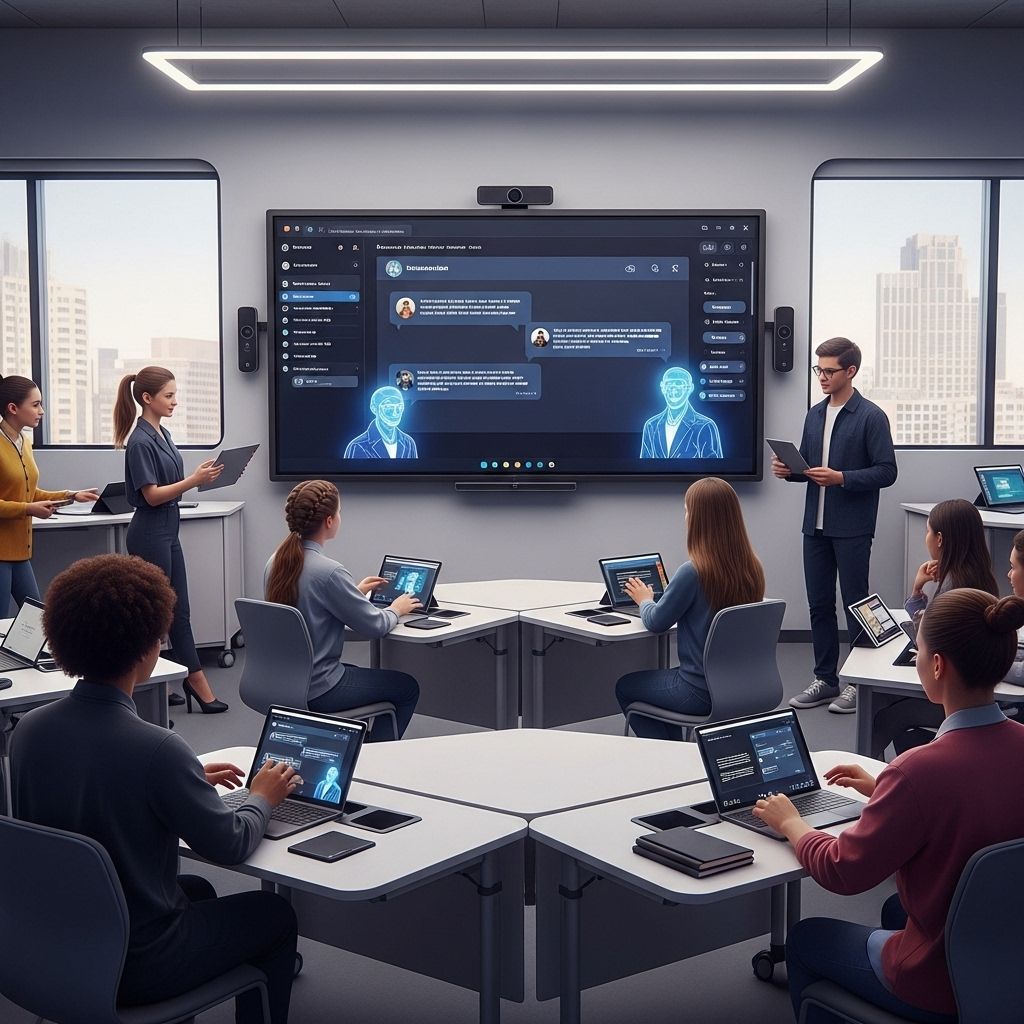 Transforming Education with AI-Powered Moderators - Graphic Eagle