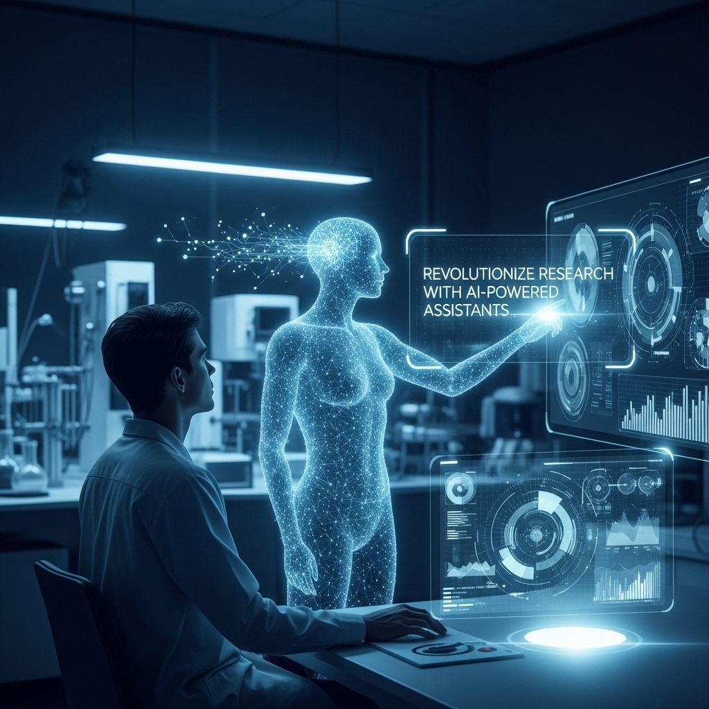 Revolutionize Research with AI-Powered Assistants - Graphic Eagle