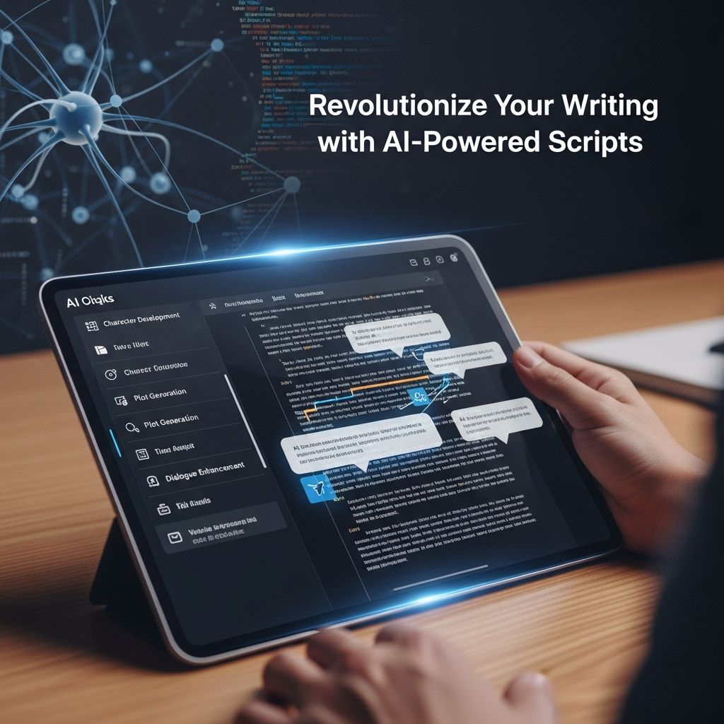 Revolutionize Your Writing with AI-Powered Scripts - Graphic Eagle