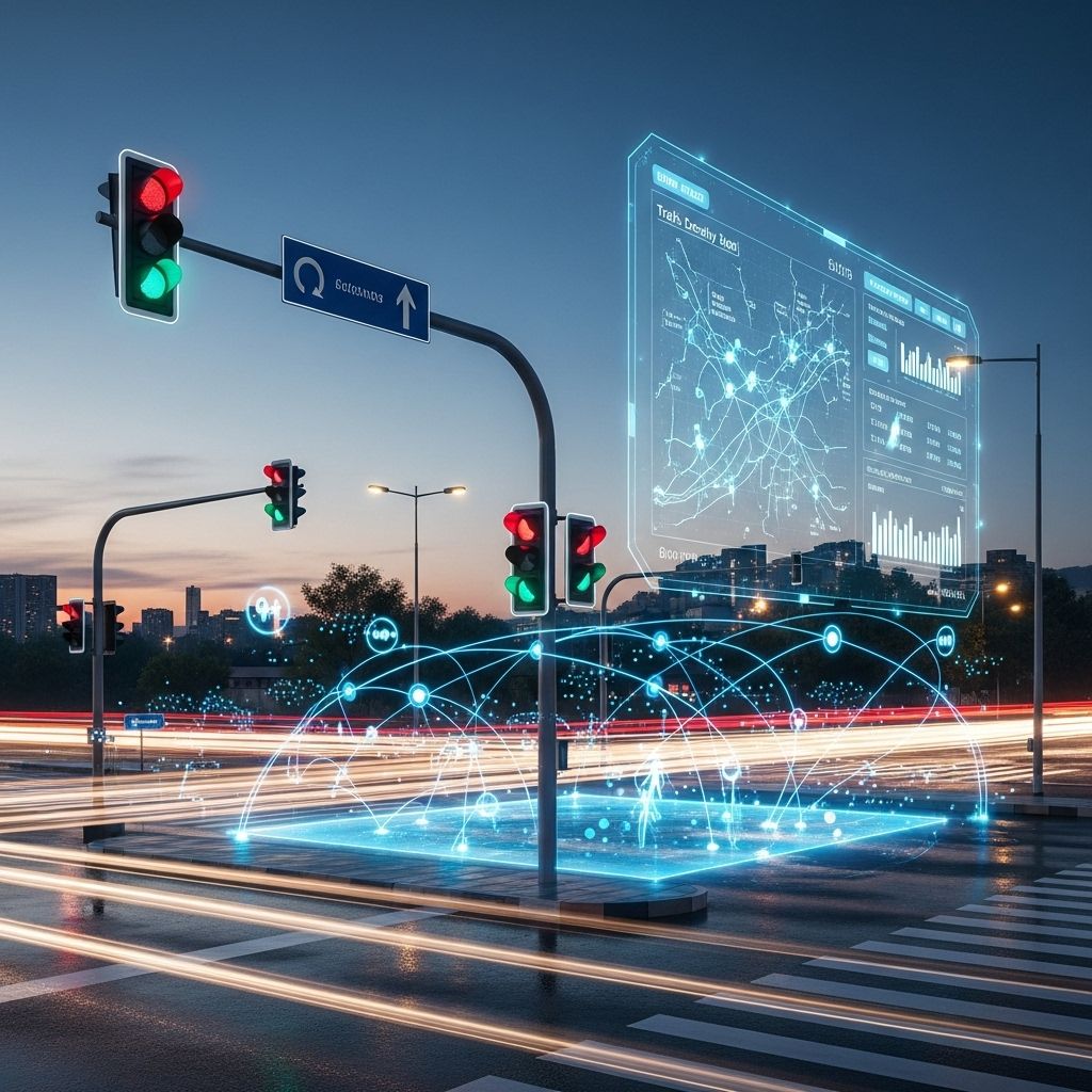 Revolutionizing Traffic Management with AI Smart Lights - Graphic Eagle