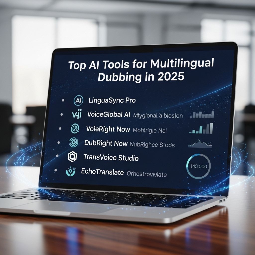 Top AI Tools for Multilingual Dubbing in 2025 - Graphic Eagle