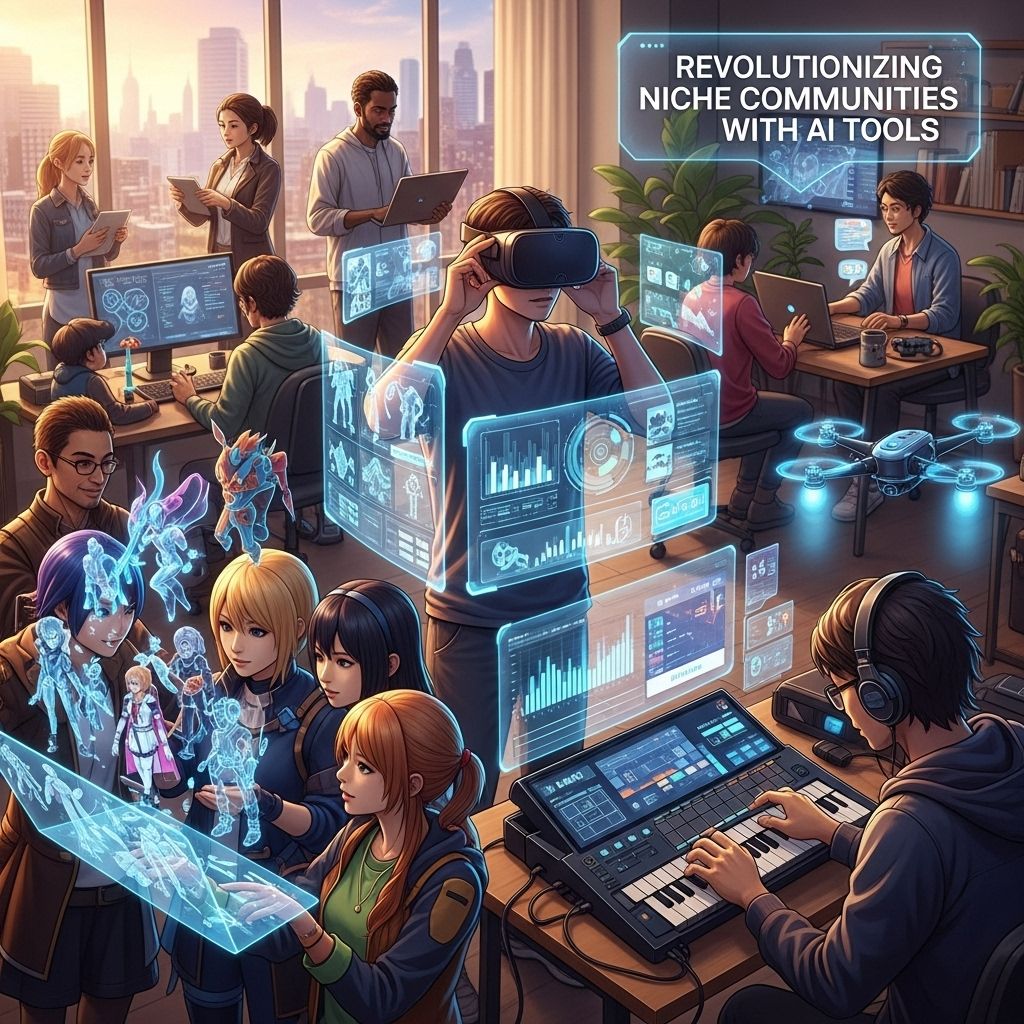 Revolutionizing Niche Communities with AI Tools - Graphic Eagle