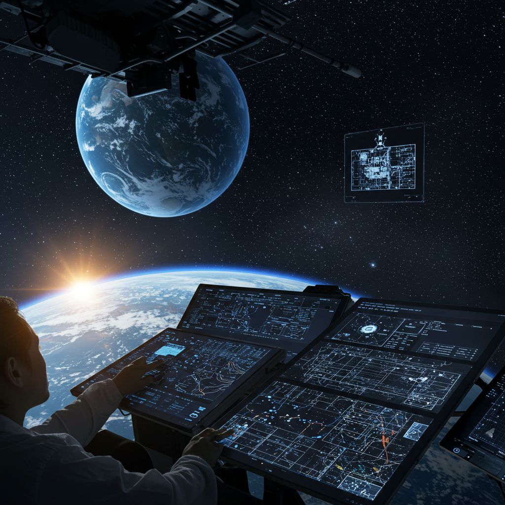 Transforming Space Mission Planning with AI Tools - Graphic Eagle