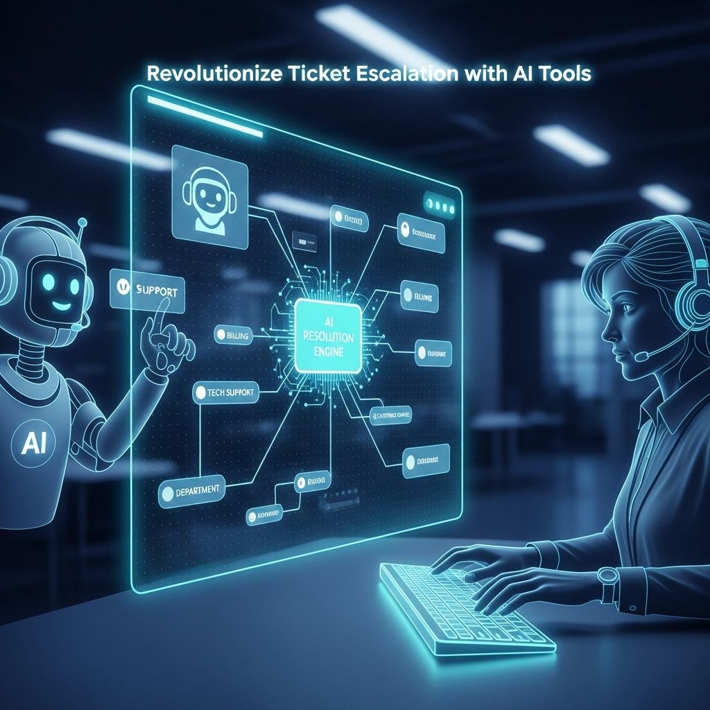 Revolutionize Ticket Escalation with AI Tools - Graphic Eagle