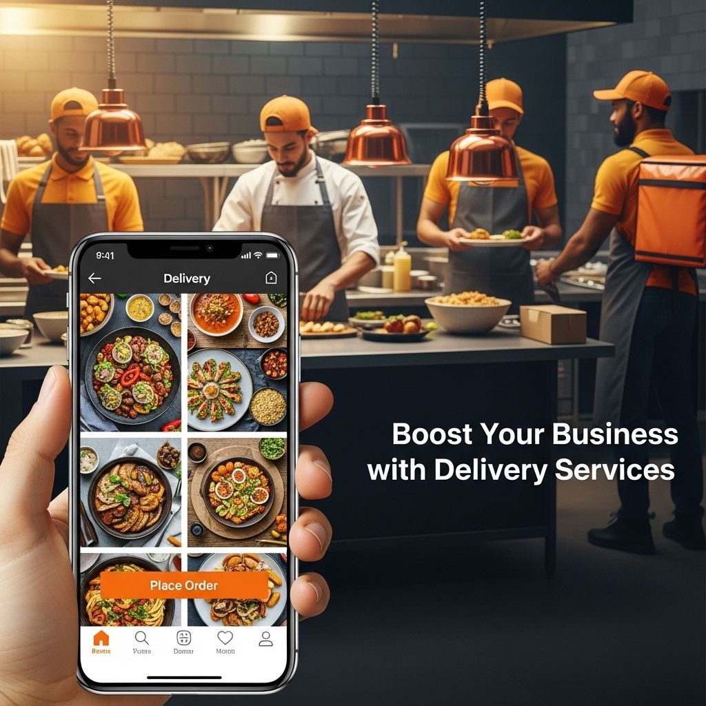 Boost Your Food Business with Delivery Services - Graphic Eagle