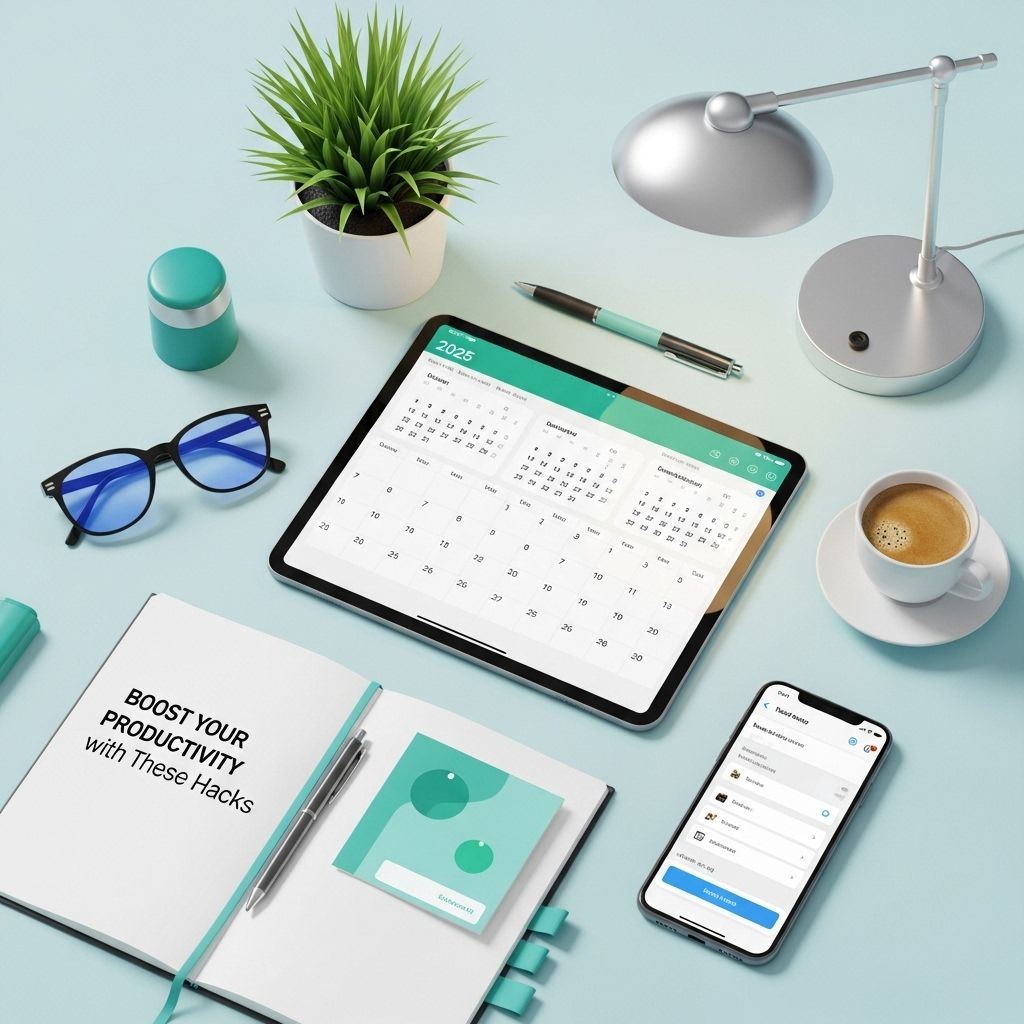 Boost Your Productivity: 2025 Essential Hacks - Graphic Eagle