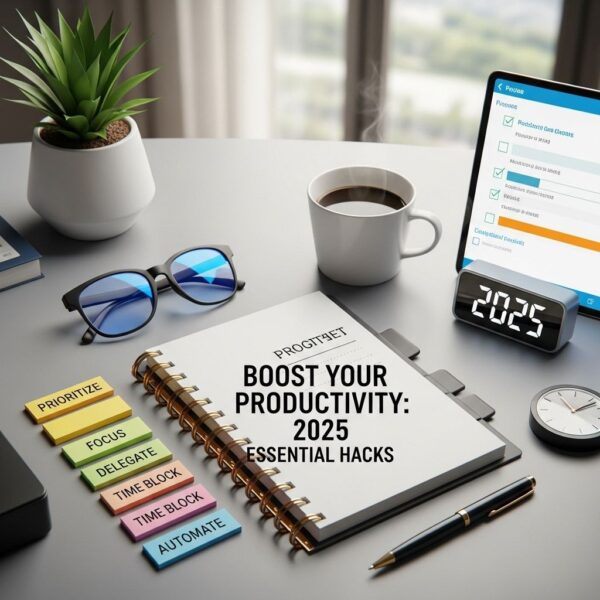 2025 Essential Hacks to Boost Your Productivity - Graphic Eagle