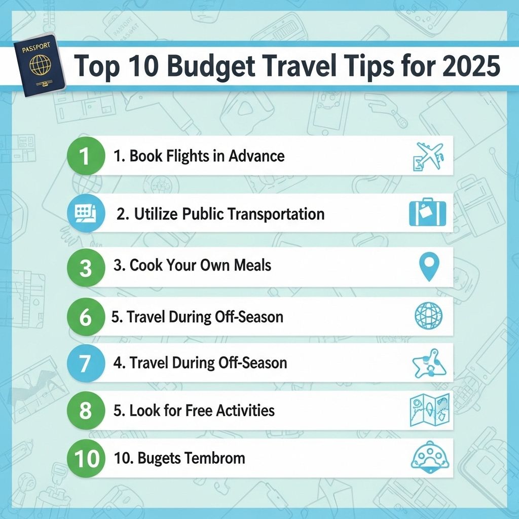 Top 10 Budget Travel Tips for 2025 - Graphic Eagle