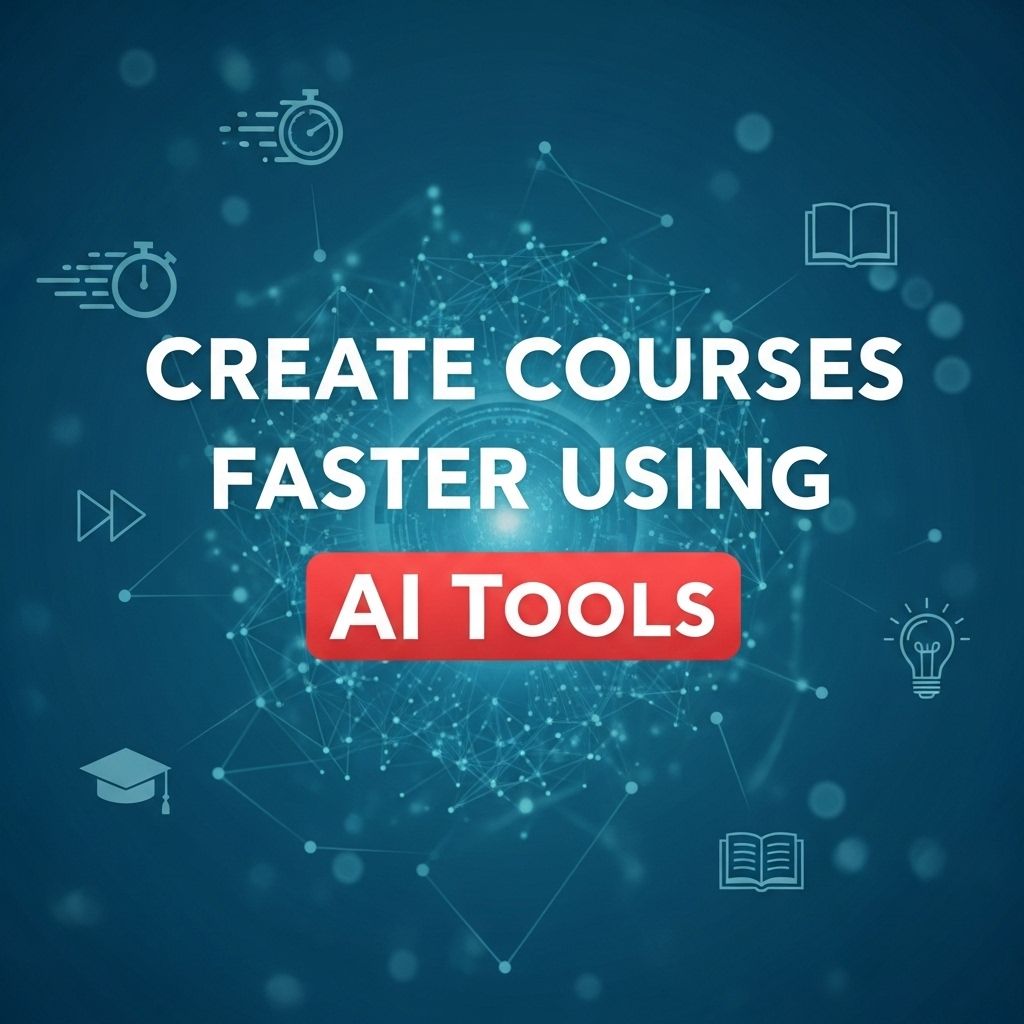 Create Courses Faster with AI Tools - Graphic Eagle