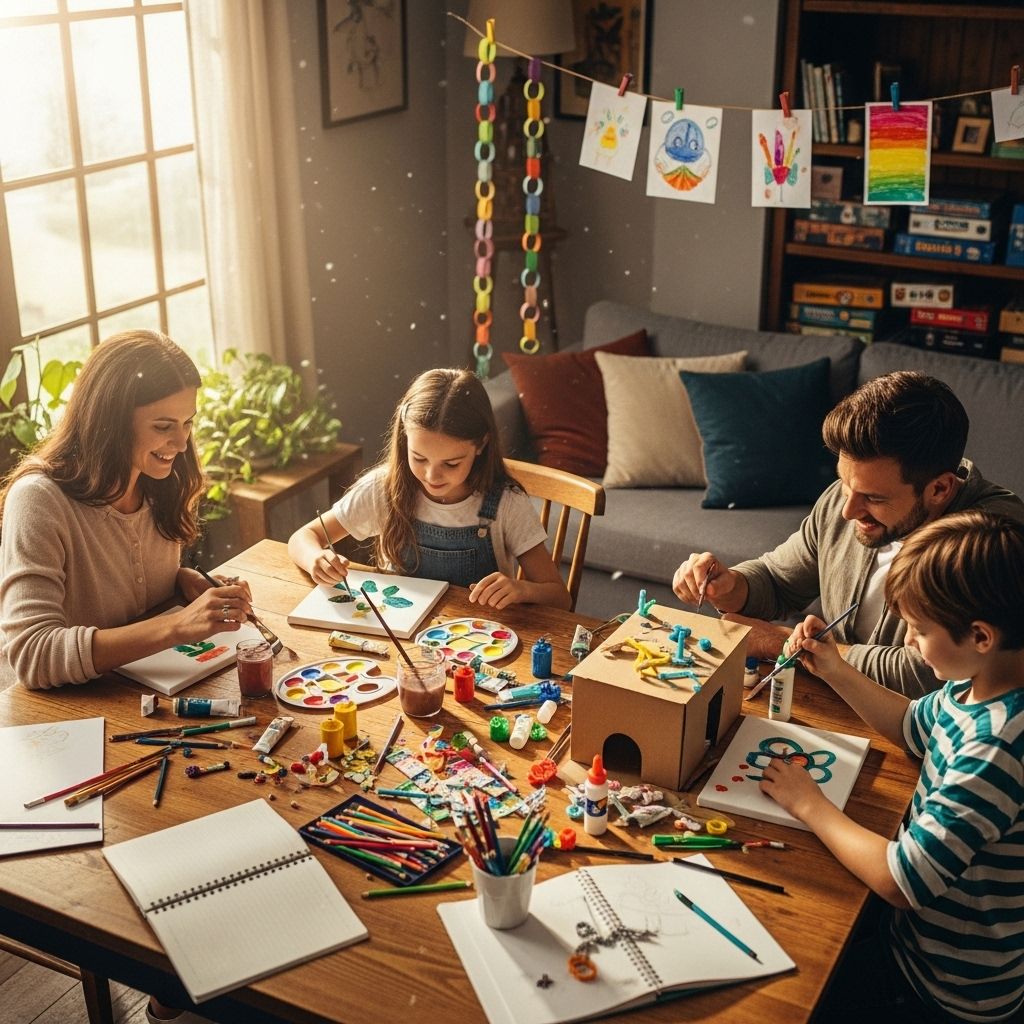 10 Fun Creative Activities for Family Bonding - Graphic Eagle