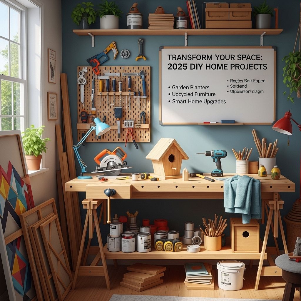 Transform Your Space: 2025 DIY Home Projects - Graphic Eagle