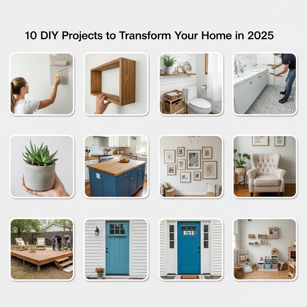 Transform Your Home: 10 Exciting DIY Projects for 2025 - Graphic Eagle