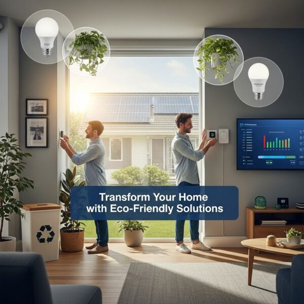 Transform Your Home with Eco-Friendly Solutions - Graphic Eagle