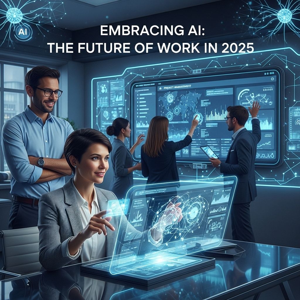Embracing AI: Shaping the Future of Work by 2025 - Graphic Eagle