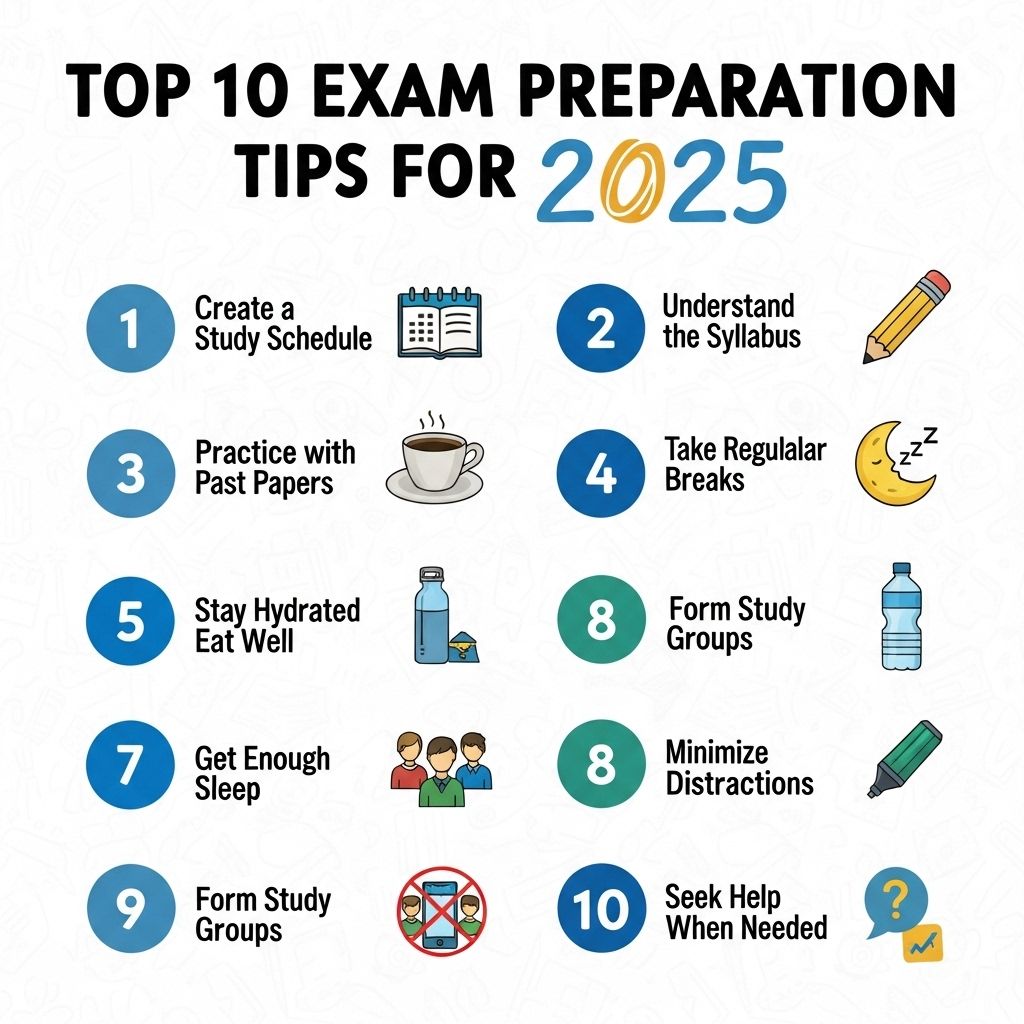 Top 10 Exam Preparation Tips for 2025 - Graphic Eagle
