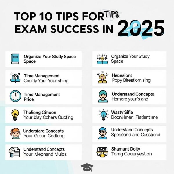 Top 10 Tips for Exam Success in 2025 - Graphic Eagle