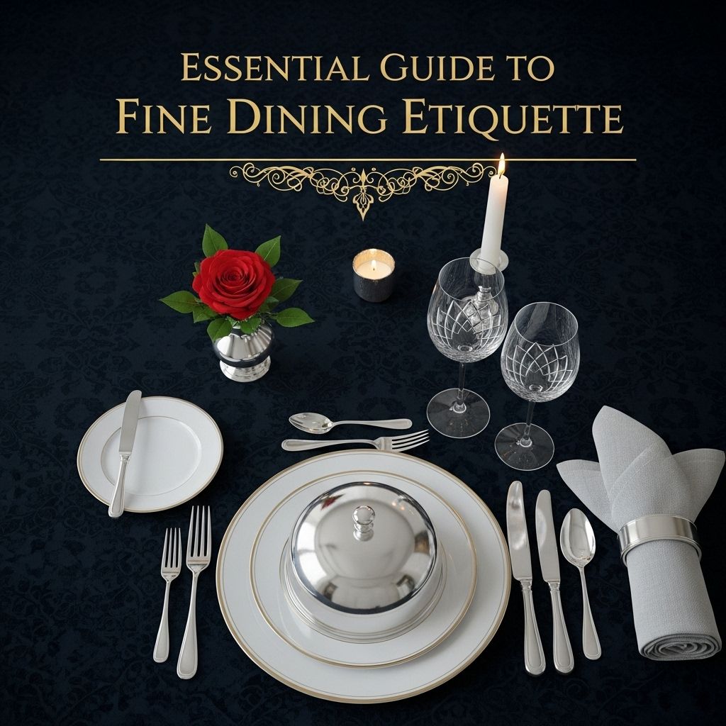 Mastering Fine Dining Etiquette: The Essential Guide - Graphic Eagle