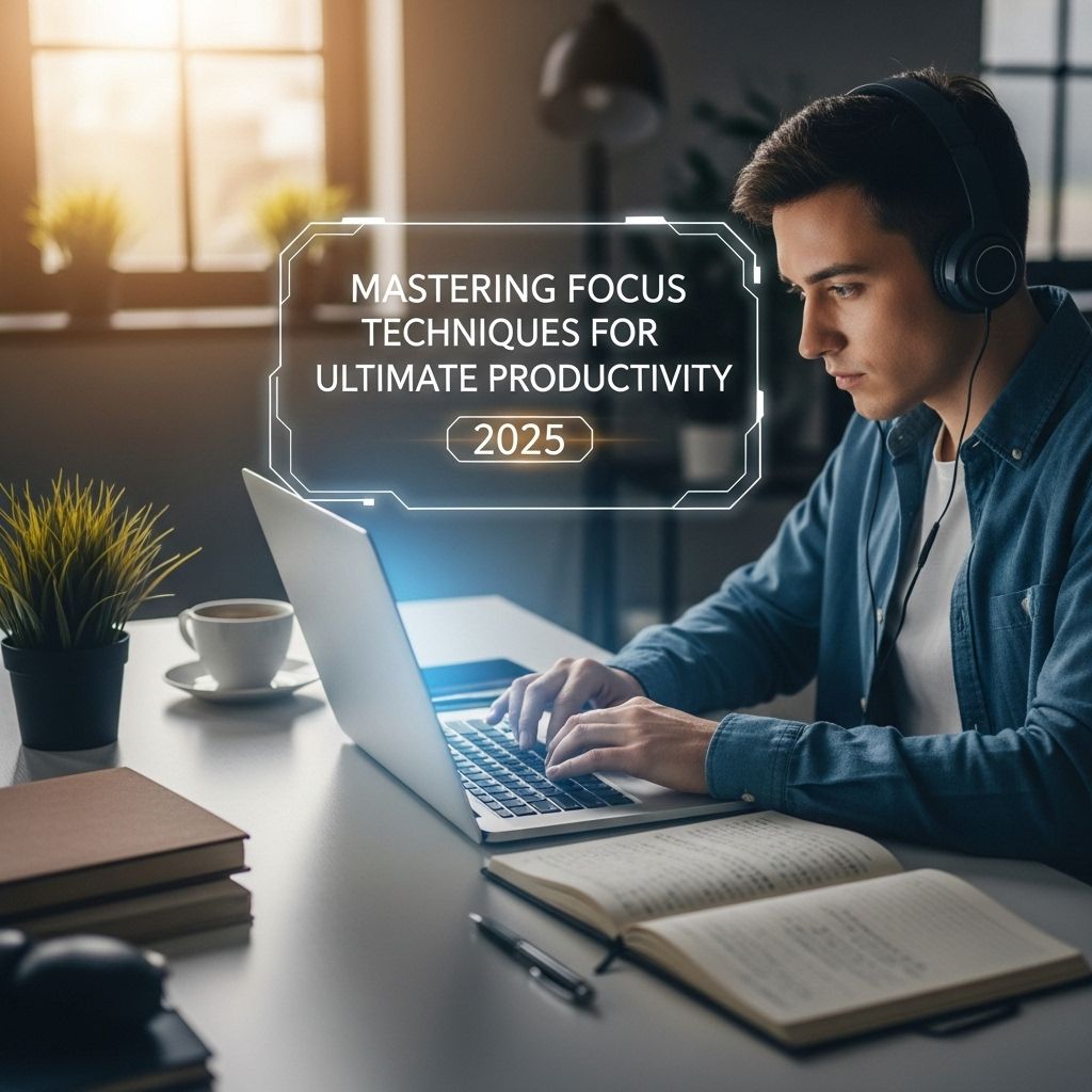 Mastering Focus Techniques for Ultimate Productivity - Graphic Eagle