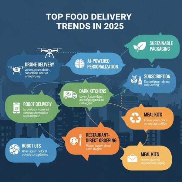 Top Food Delivery Trends to Watch in 2025 - Graphic Eagle