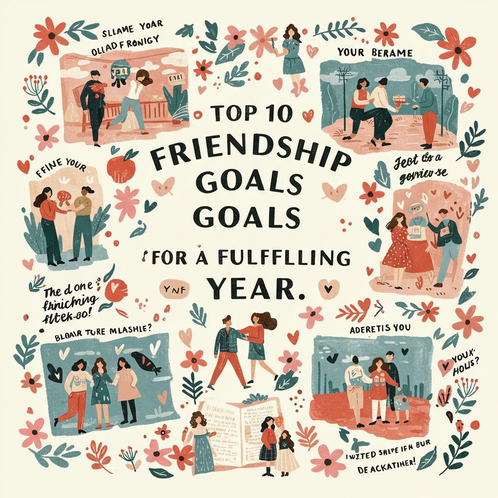 Top 10 Friendship Goals for a Fulfilling Year - Graphic Eagle
