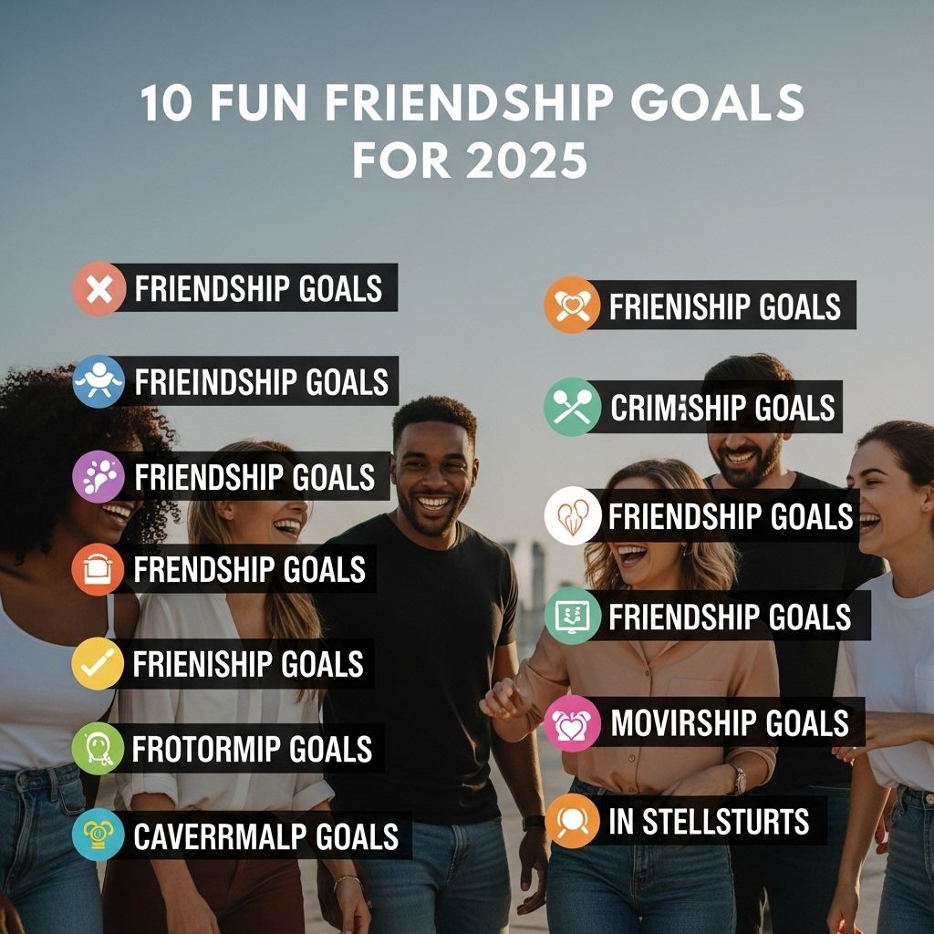 10 Fun Friendship Goals to Achieve in 2025 - Graphic Eagle