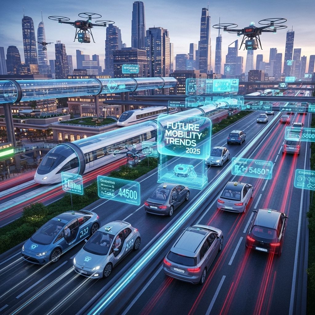 Revolutionizing Roads: Future Mobility Trends 2025 - Graphic Eagle