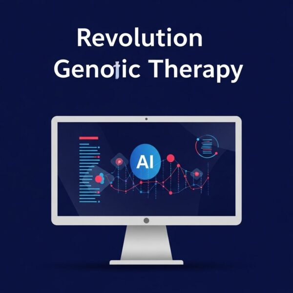 Revolutionizing Genomic Therapy with AI Tools - Graphic Eagle