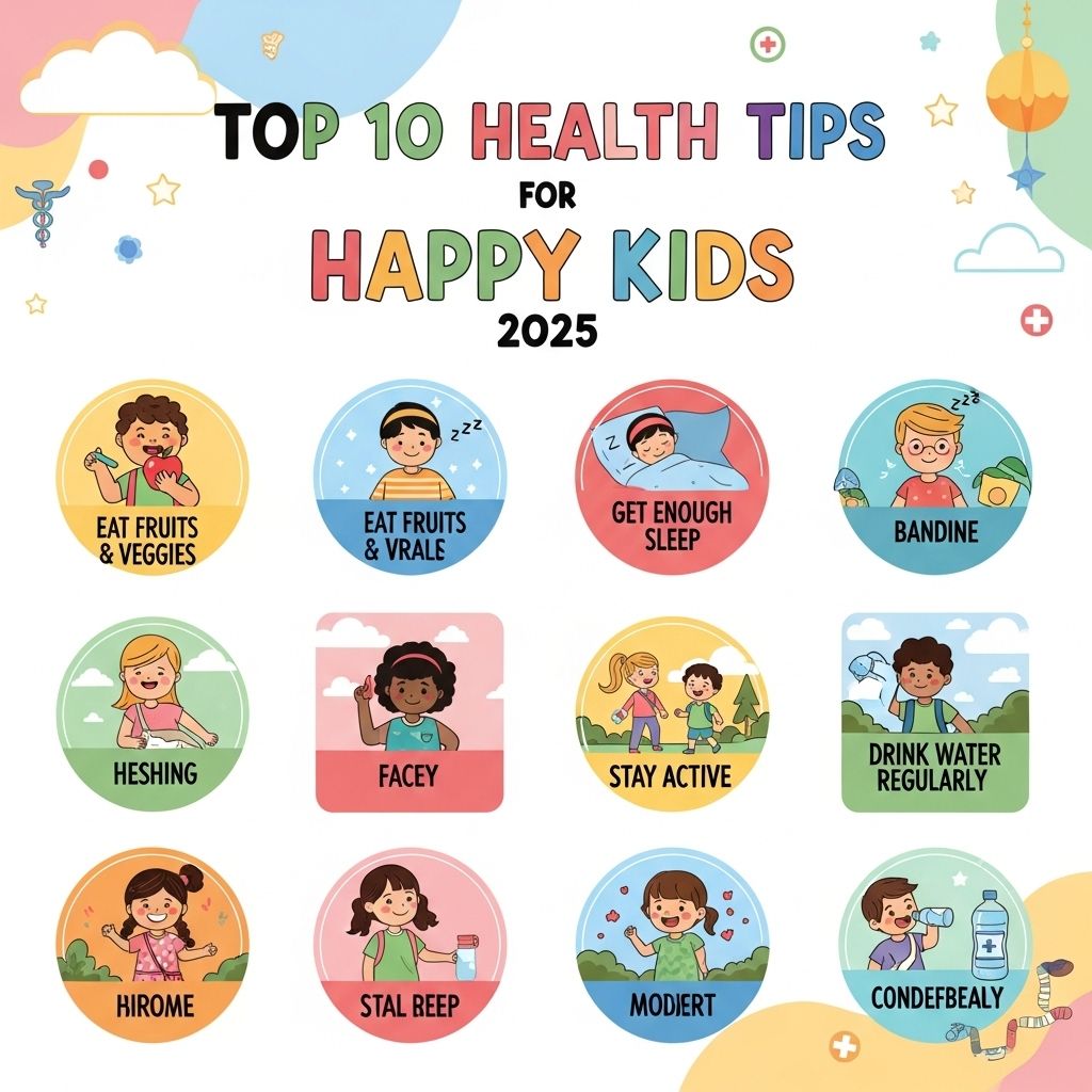 Top 10 Health Tips for Happy Kids - Graphic Eagle