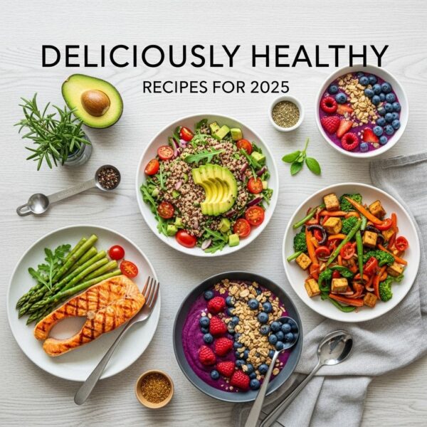 Deliciously Healthy Recipes for 2025 - Graphic Eagle