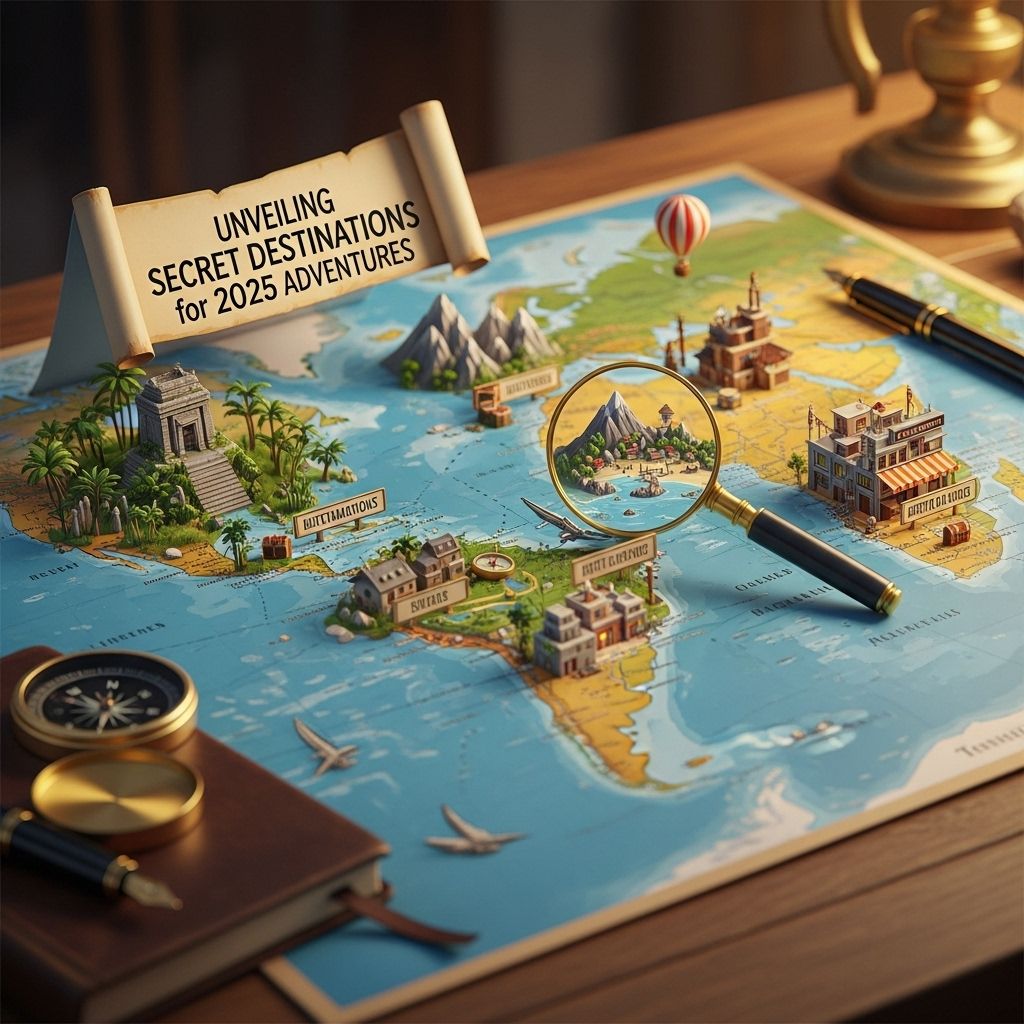 Discover Hidden Gems: 2025 Adventure Destinations - Graphic Eagle