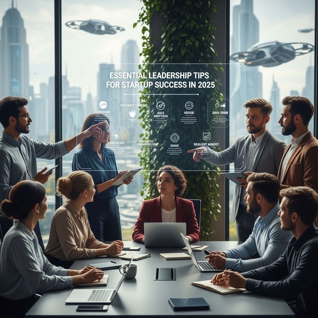 Essential Leadership Tips for Startup Success in 2025 - Graphic Eagle
