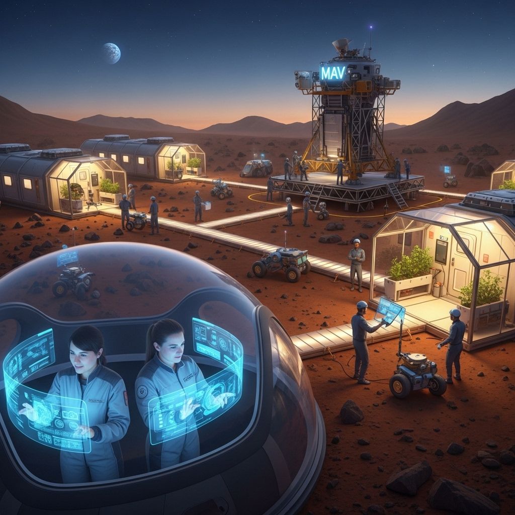 Exploring Mars: The Future of Colonization by 2025 - Graphic Eagle