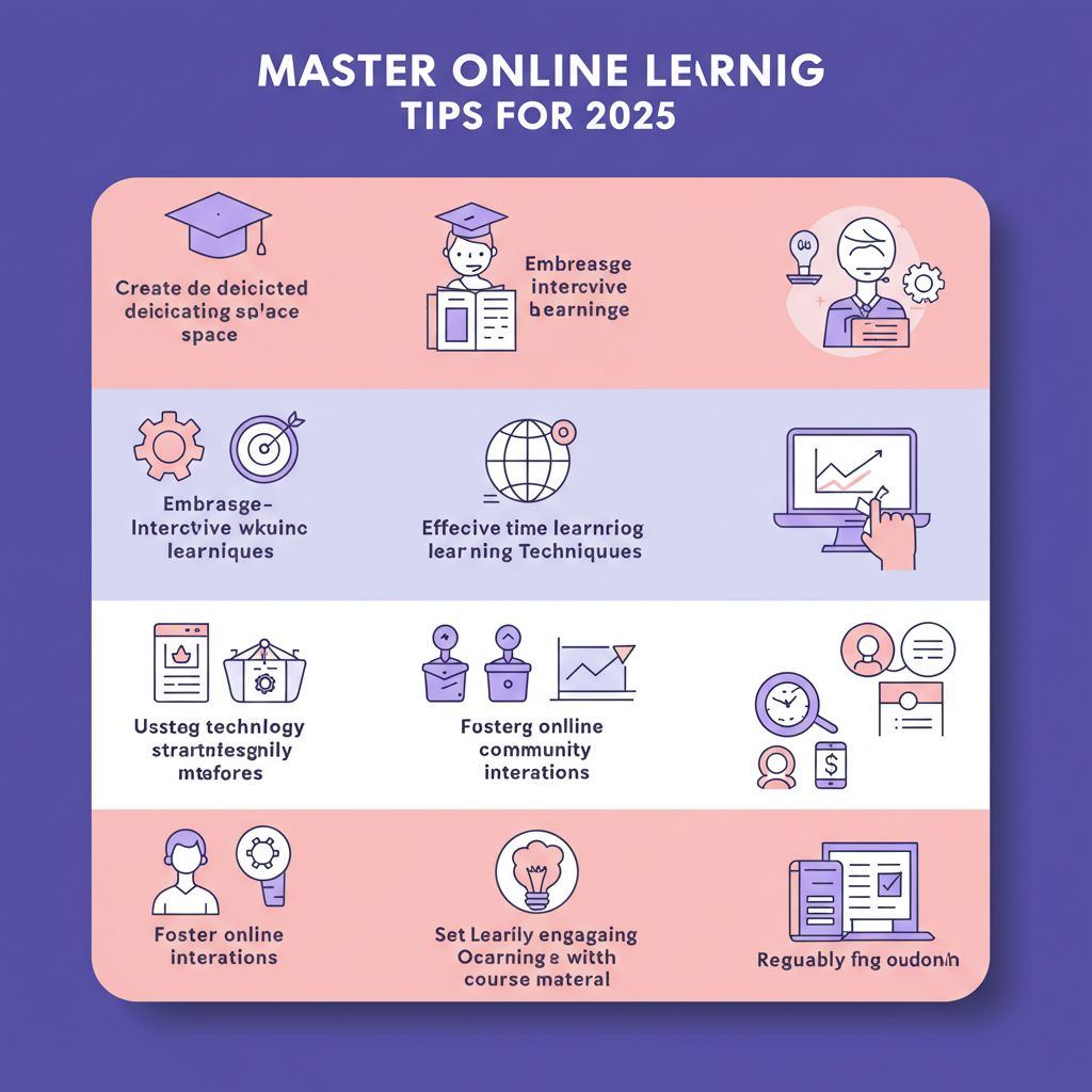 Master Online Learning: Essential Tips for 2025 Success - Graphic Eagle