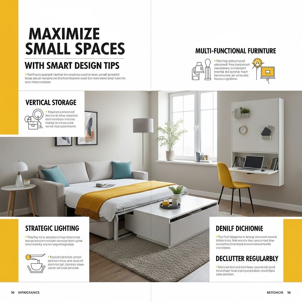 Maximize Small Spaces with Smart Design Tips - Graphic Eagle