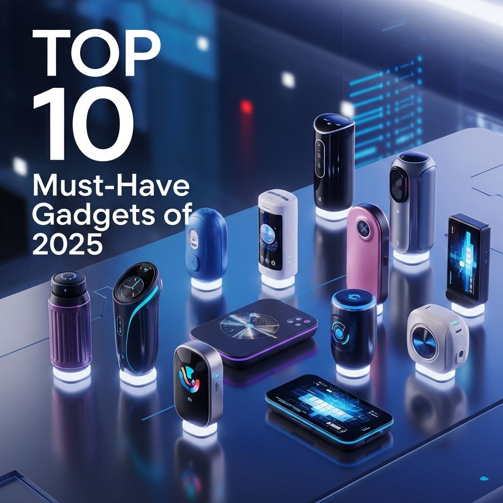 Top 10 Must-Have Gadgets for 2025 - Graphic Eagle