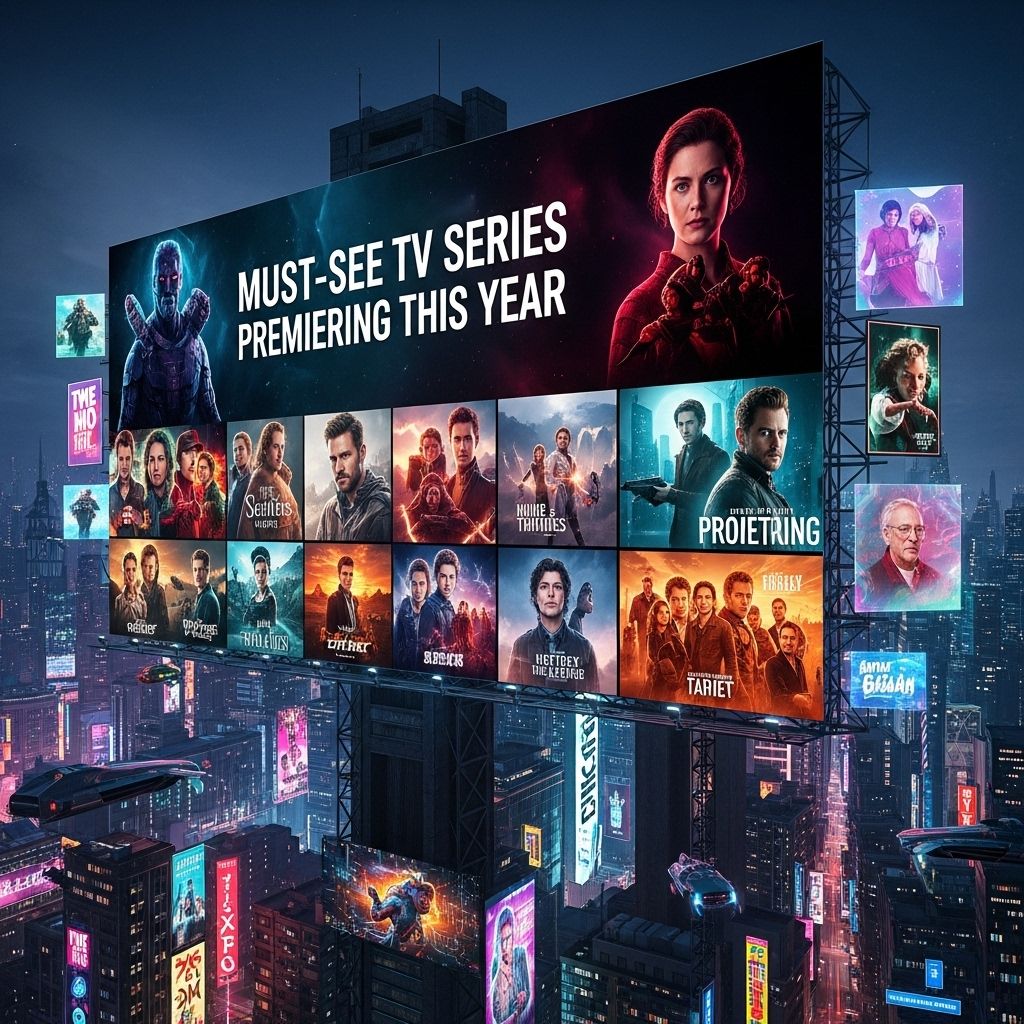 Must-See TV Series Premiering This Year - Graphic Eagle
