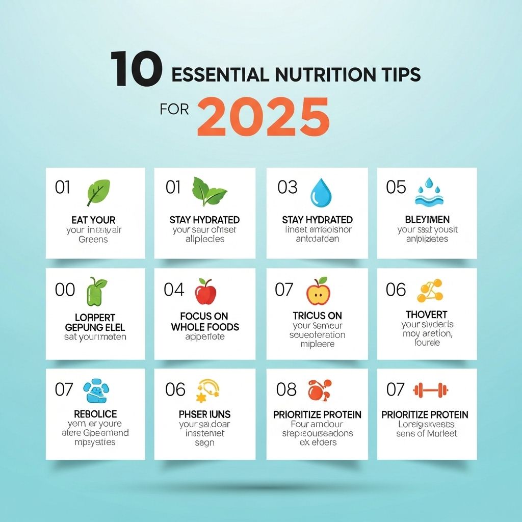 10 Essential Nutrition Tips for 2025 - Graphic Eagle